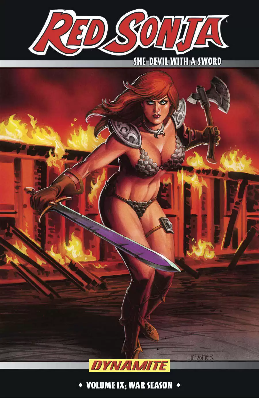 Red Sonja (2010-2013): She-Devil With A Sword Volume 9: War Season - Dynamite Entertainment ...