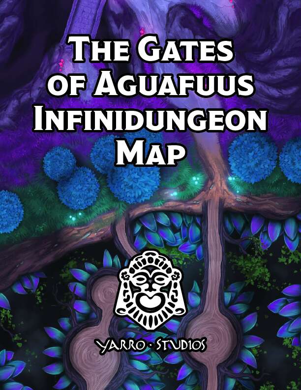Infinidungeon Map: The Gates of Aguafuus - Yarro Studios, Inc ...