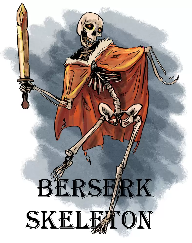 Berserk Skeleton - Zed Nope | DriveThruRPG