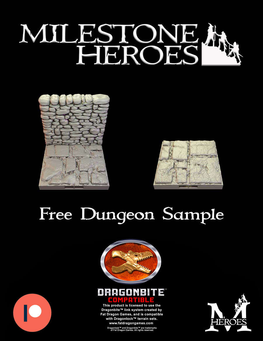 Free Dungeon Sample - Milestone Heroes | DriveThruRPG
