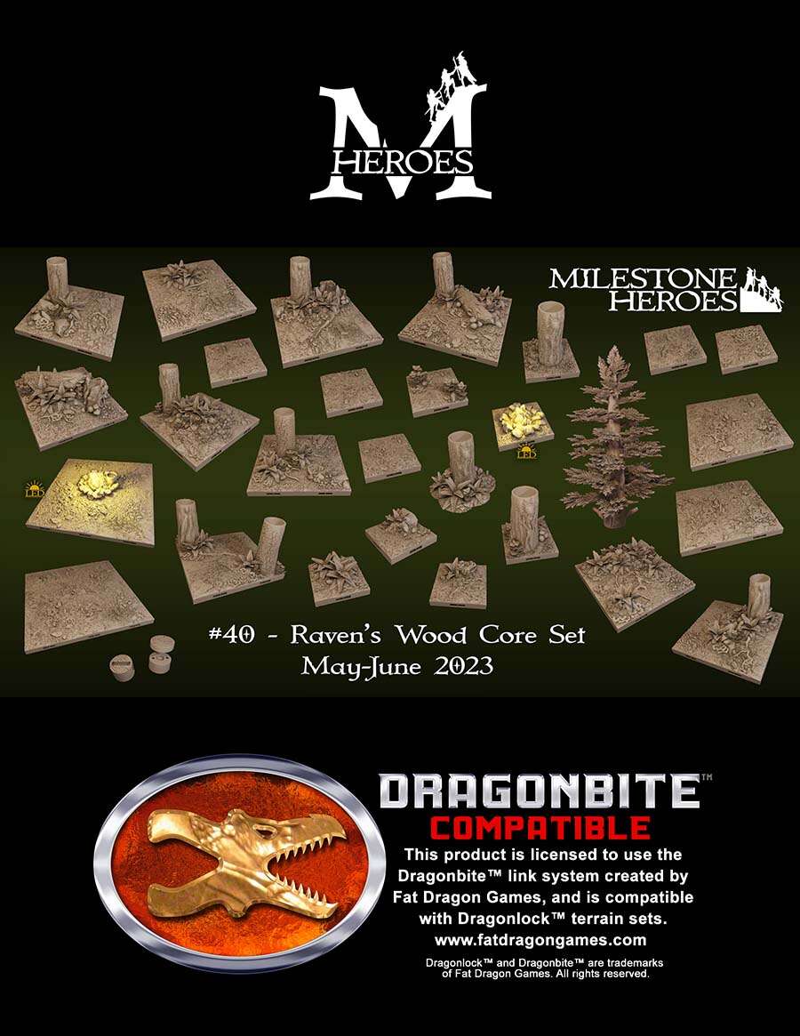 #40 - Raven's Wood Core Set - Milestone Heroes | DriveThruRPG