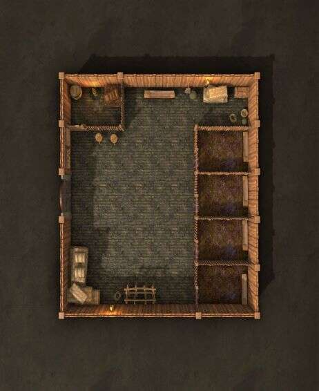 Stables VTT Map - In Character Adventures | DriveThruRPG