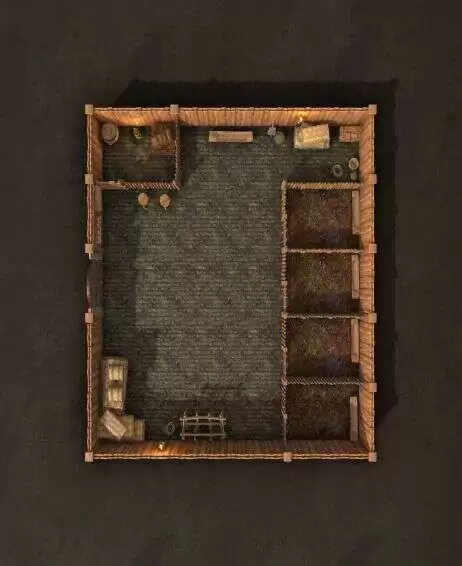 Stables VTT Map - In Character Adventures | DriveThruRPG