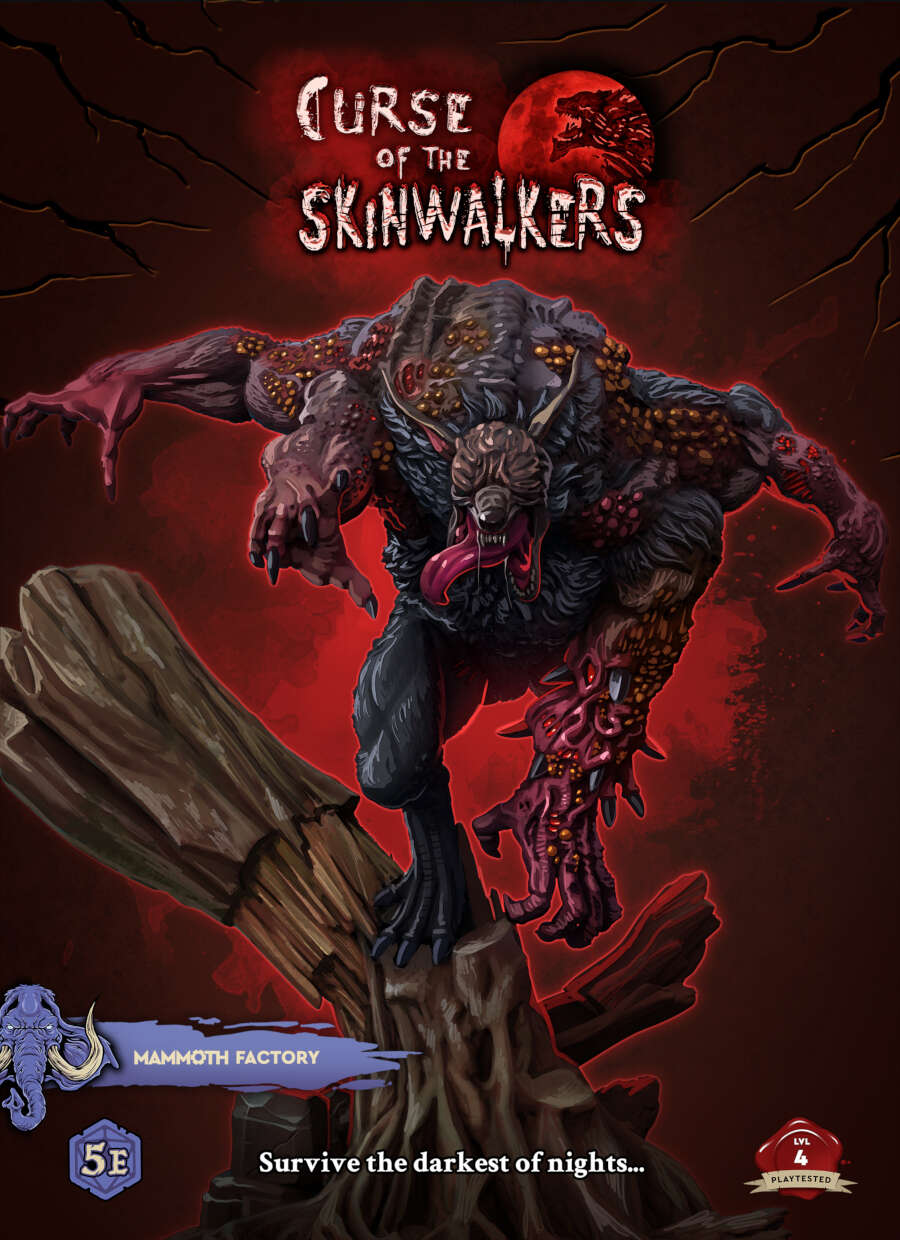 Curse of the Skinwalkers - MammothFactory | DriveThruRPG