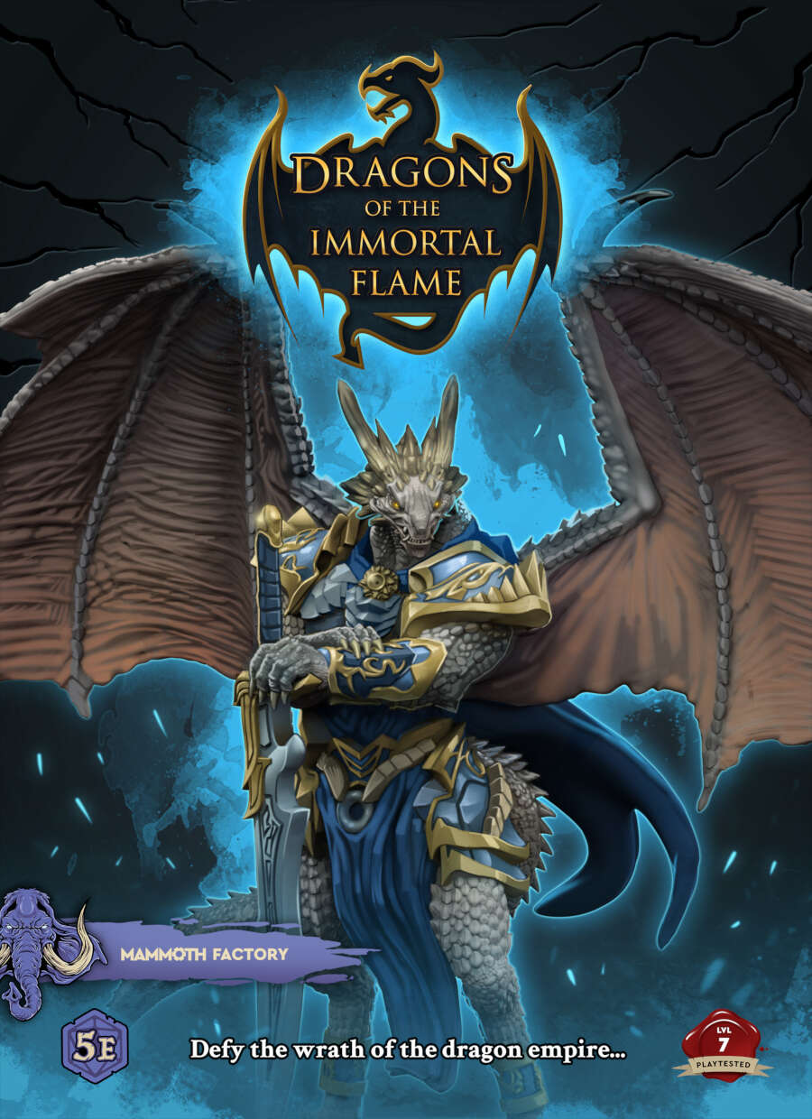 Dragons of the Immortal Flame - MammothFactory | DriveThruRPG