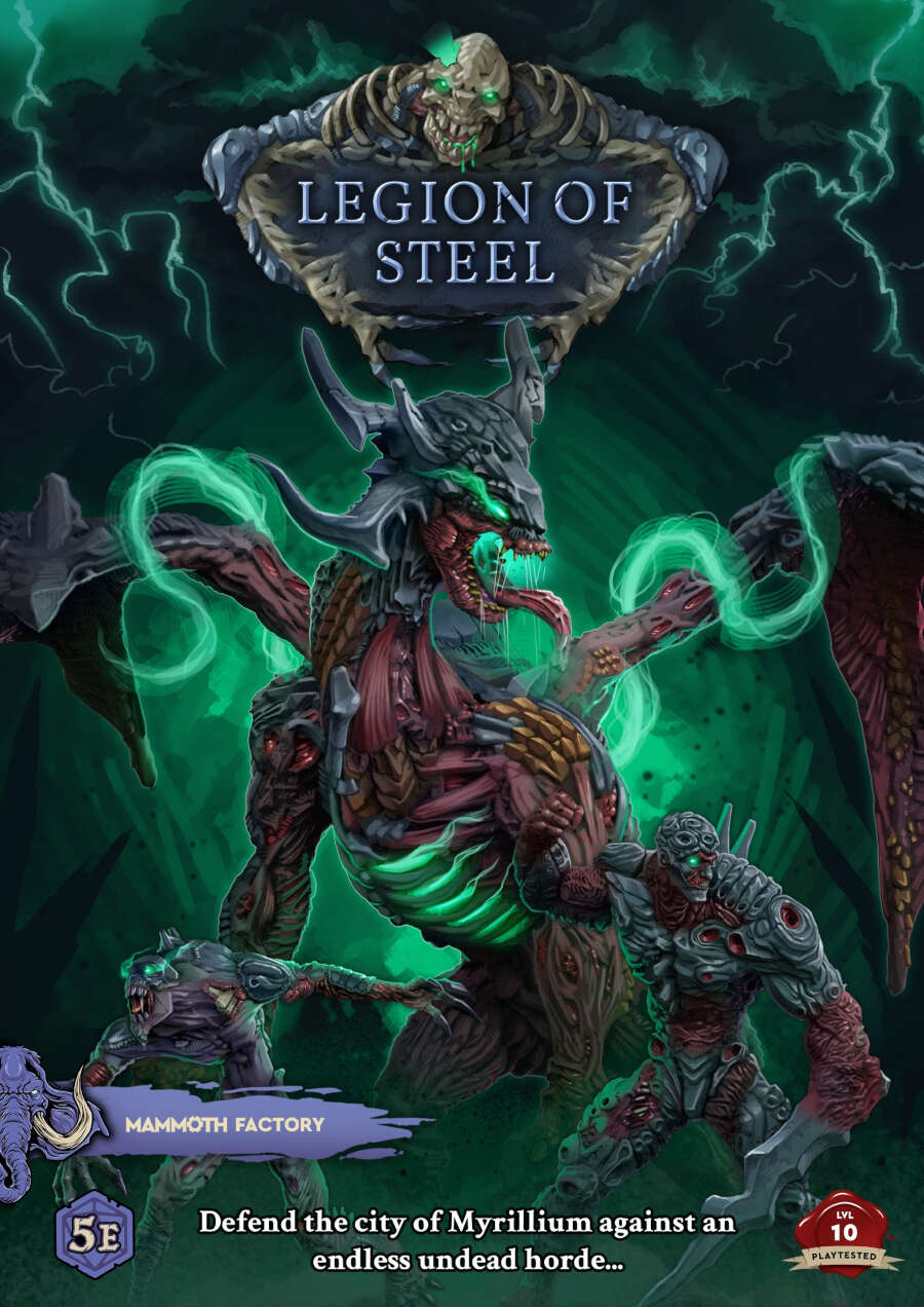 Legion of Steel - MammothFactory | DriveThruRPG