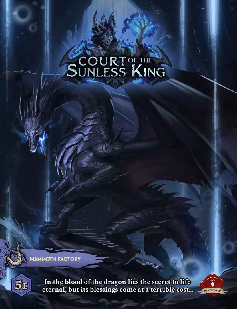 Court of the Sunless king - MammothFactory | DriveThruRPG