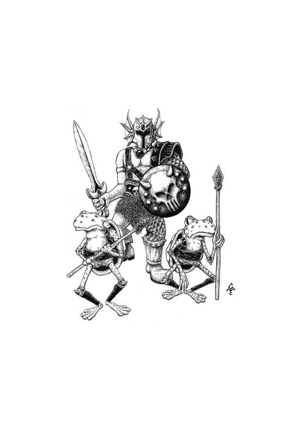 Evil Fighter - OldSky.Art | DriveThruRPG