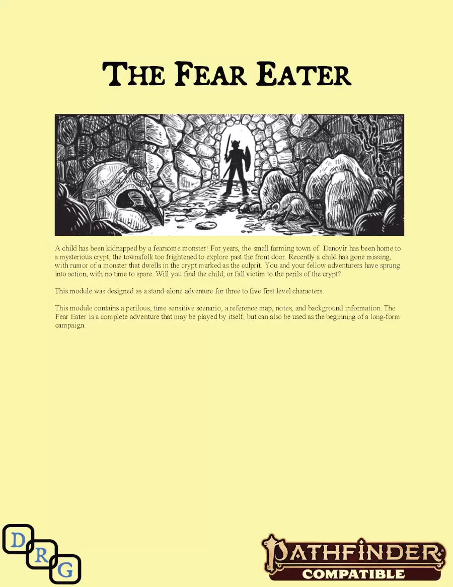 The Fear Eater | Adventure Module - Dice Rollers Guild | DriveThruRPG