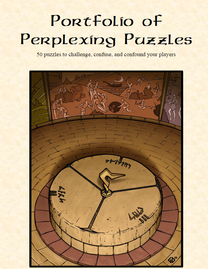 Portfolio of Perplexing Puzzles: 50 puzzles - Joe Schiller | DriveThruRPG