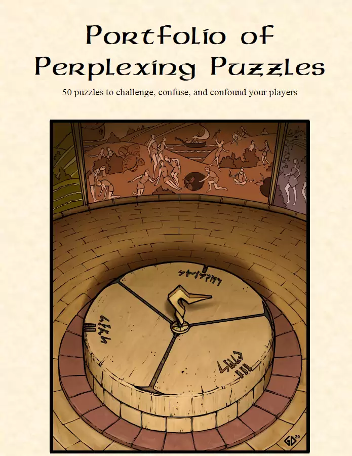 Portfolio of Perplexing Puzzles: 50 puzzles - Joe Schiller | DriveThruRPG