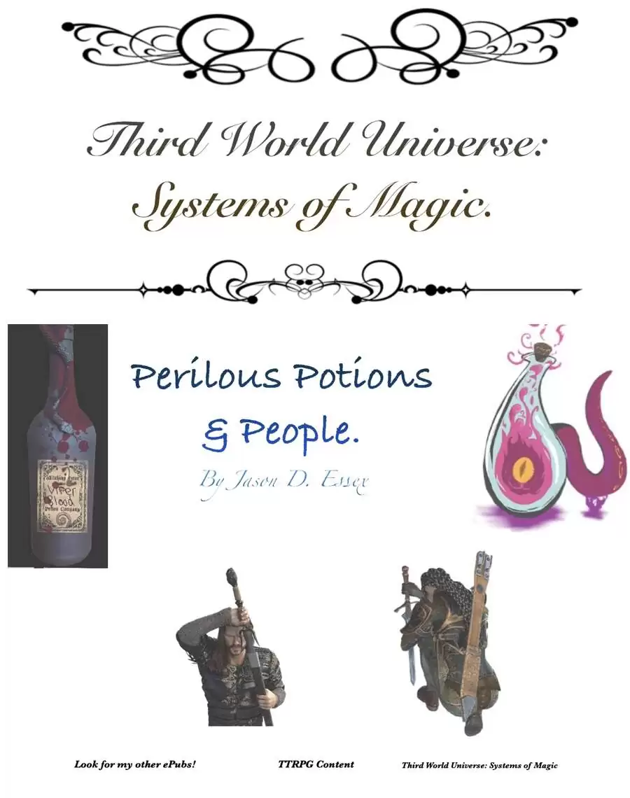 Perilous Potions & People - By Jason D. Essex | DriveThruRPG