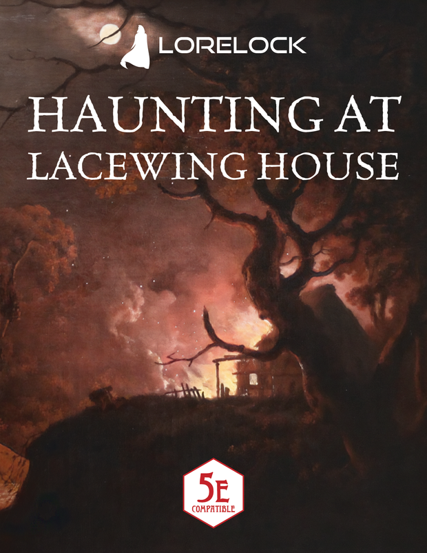 Haunting at Lacewing House - Lorelock | DriveThruRPG