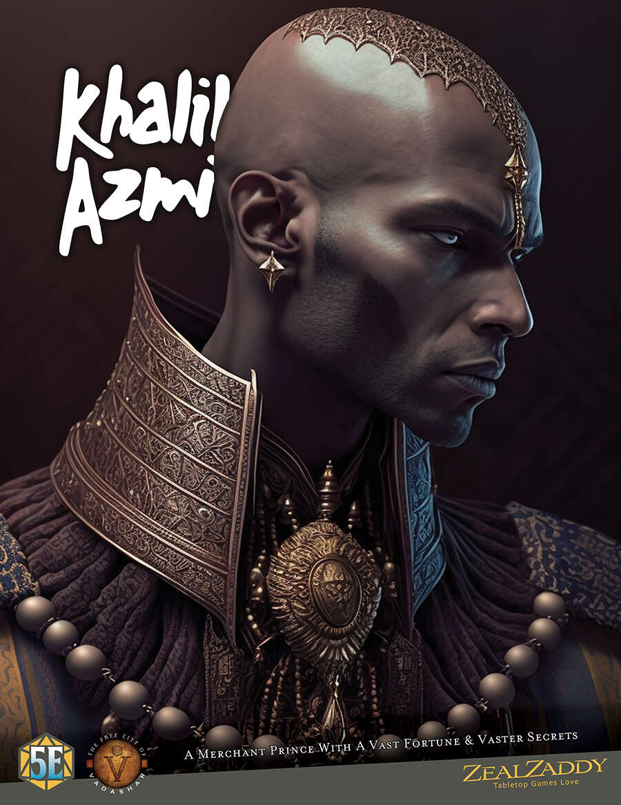 Khalil Azmi - ZealZaddy | DriveThruRPG