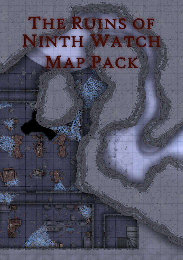 The Ruins of Ninth Watch - Map Pack - The Talmanah Project | DriveThruRPG