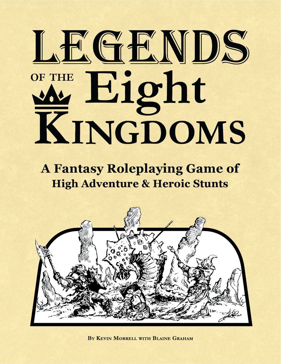 Legends of the Eight Kingdoms Core Rulebook - Tree of Life Games ...