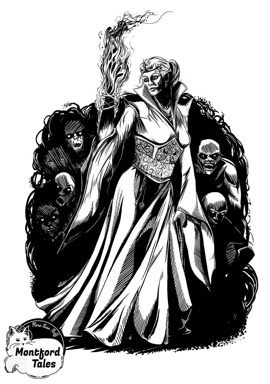 Deathlock: Ruler of Eventide - Stock Art - Montford Tales | DriveThruRPG