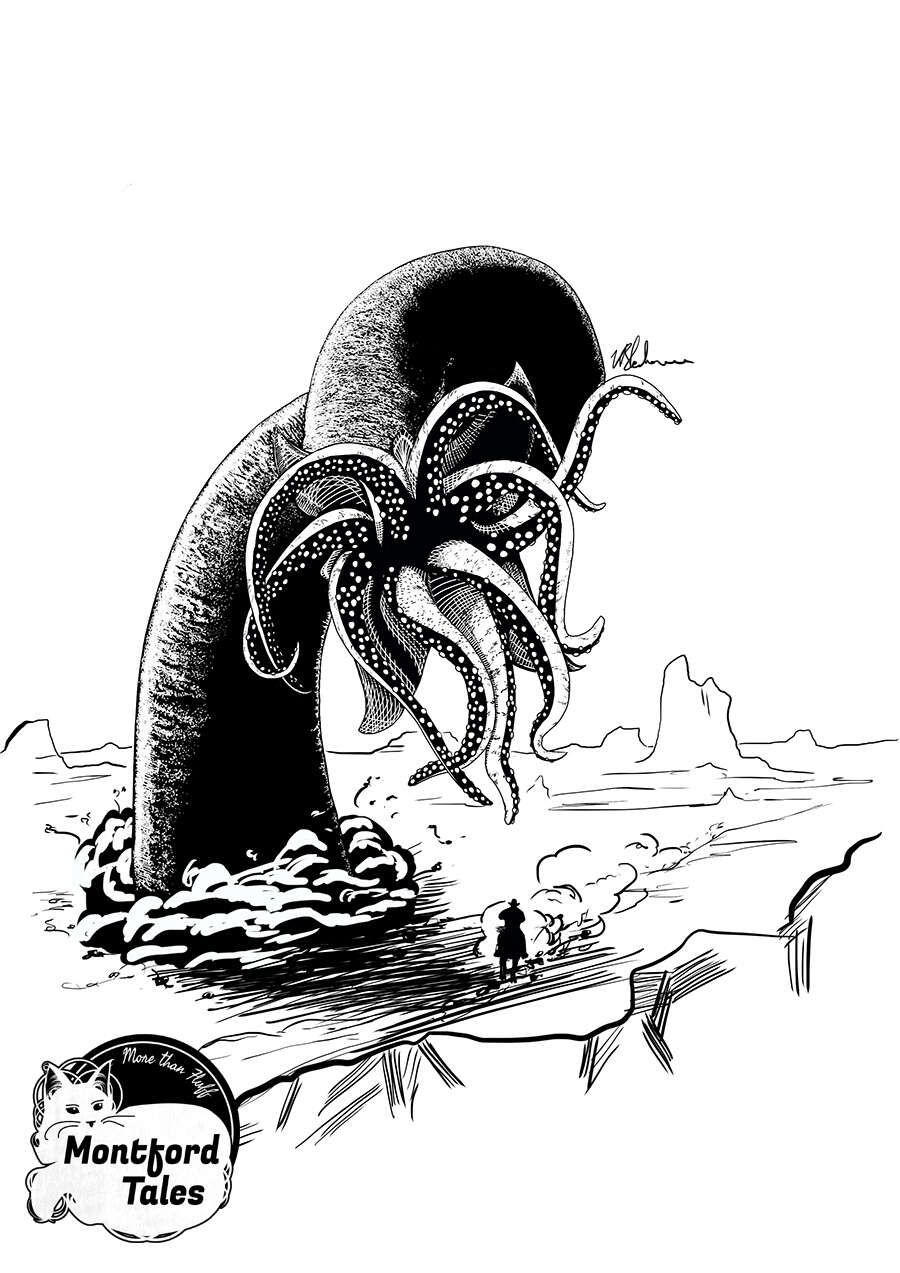 Sand Worm - Stock Art - Montford Tales | DriveThruRPG