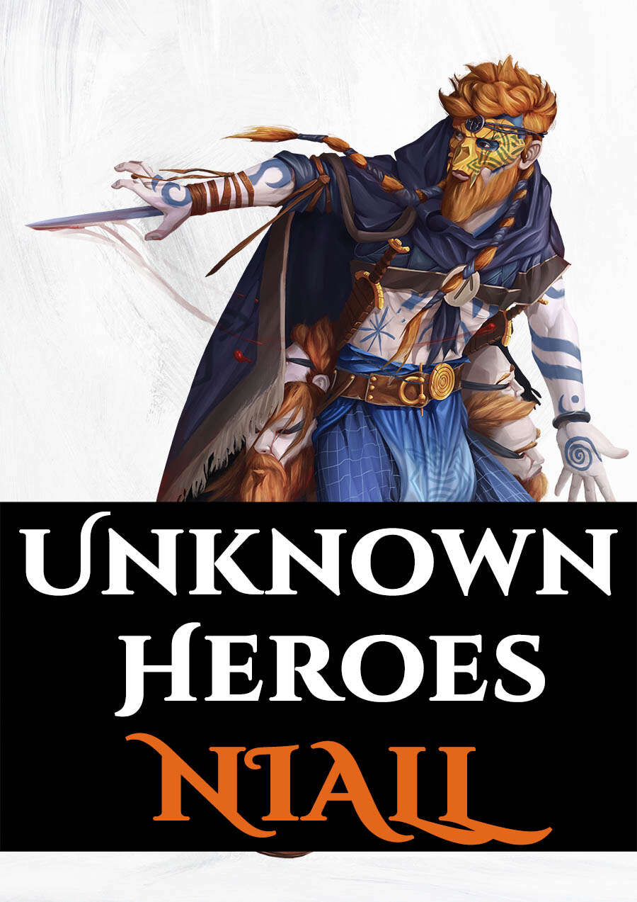 Unknown Heroes Stock Art: Niall Celtic Assassin - Jarek Madyda Art ...