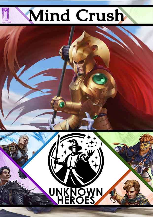 Unknown Heroes Stock Art: Mind Crush - Jarek Madyda Art | DriveThruRPG