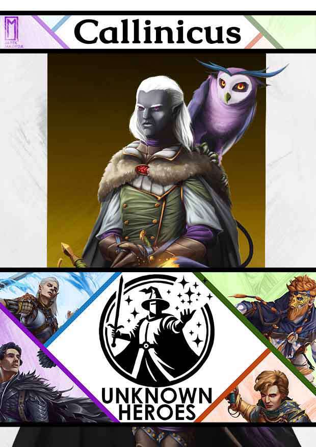 Unknown Heroes Stock Art: Callinicus 2 - Jarek Madyda Art | DriveThruRPG