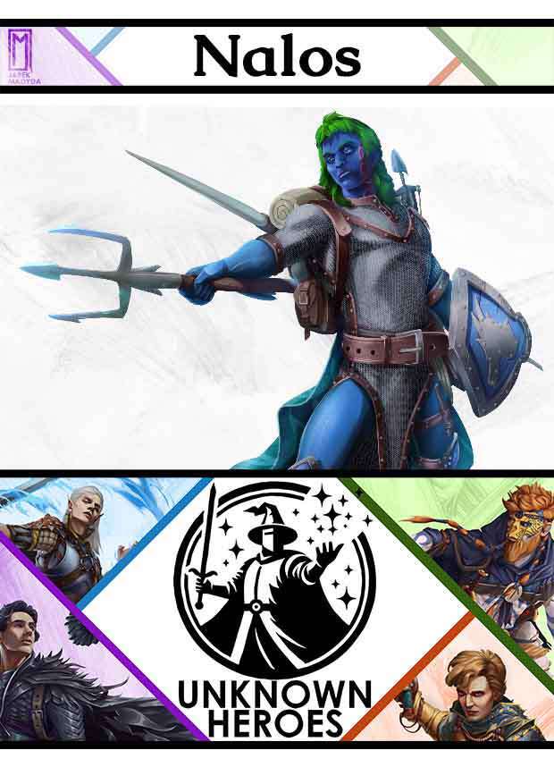 Unknown Heroes Stock Art: Nalos - Jarek Madyda Art | DriveThruRPG