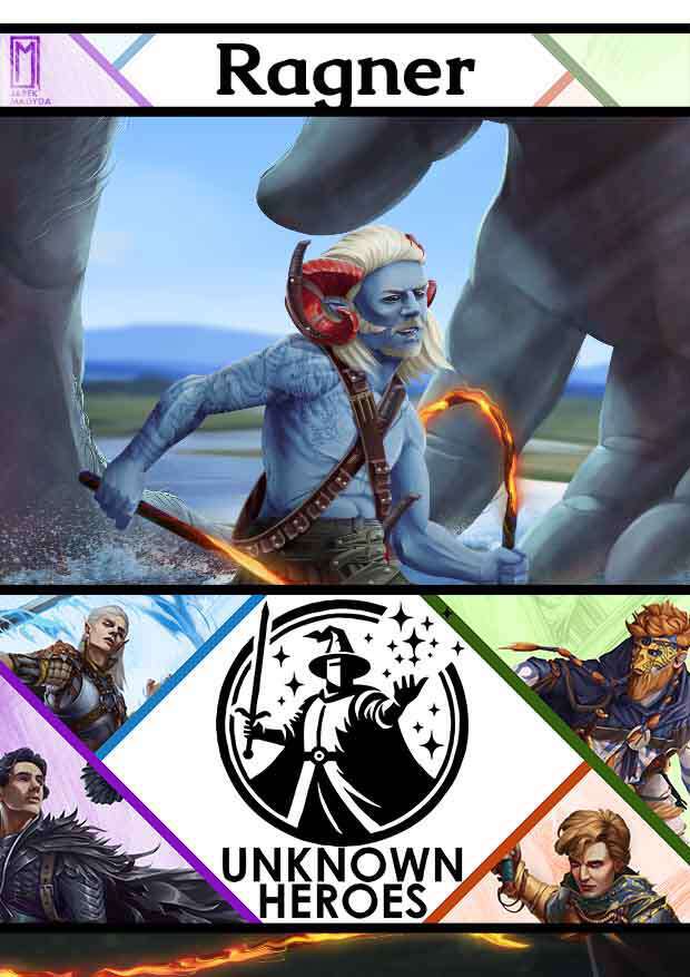 Unknown Heroes Stock Art: Ragner - Jarek Madyda Art | DriveThruRPG