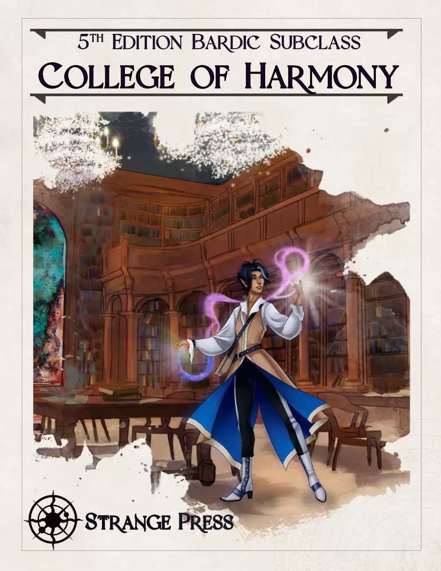 College of Harmony (5e Bardic Subclass) - Strange Press | DriveThruRPG