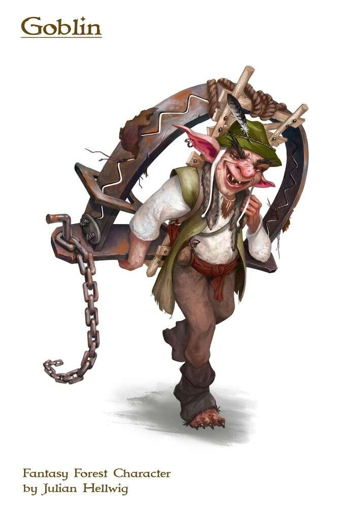 Fantasy Forest Character - Goblin - RPG Stock Art - Julian Hellwig ...