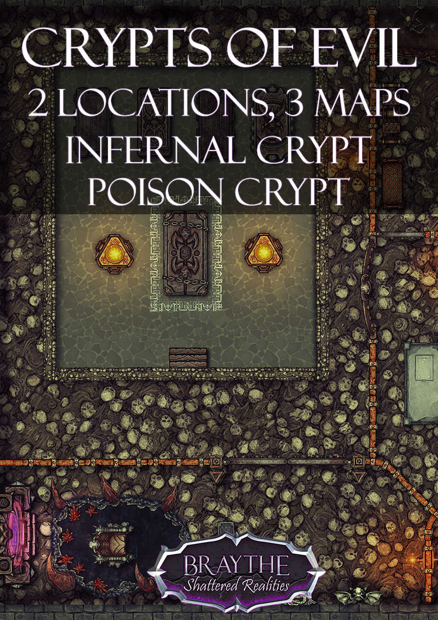 Crypts of Evil - Braythe: Shattered Realities | DriveThruRPG