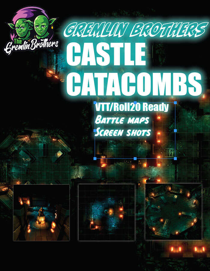 Castle Catacombs - Gremlin Brothers LLC | DriveThruRPG