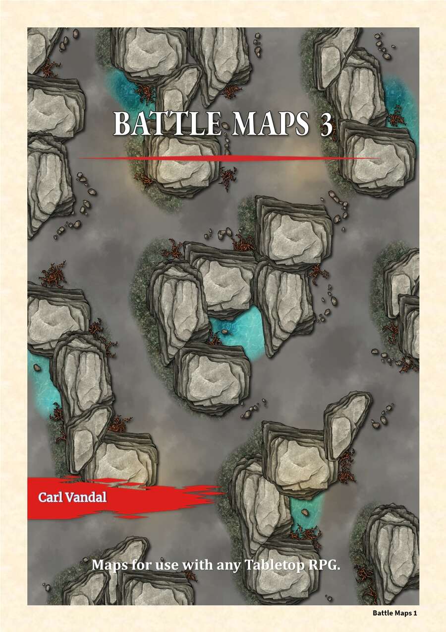Battle Maps 3 - C Vandal | DriveThruRPG