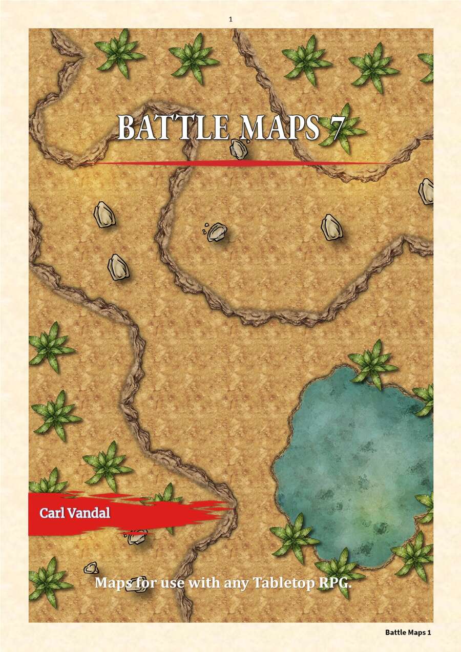 Battle Maps 7 - C Vandal | DriveThruRPG