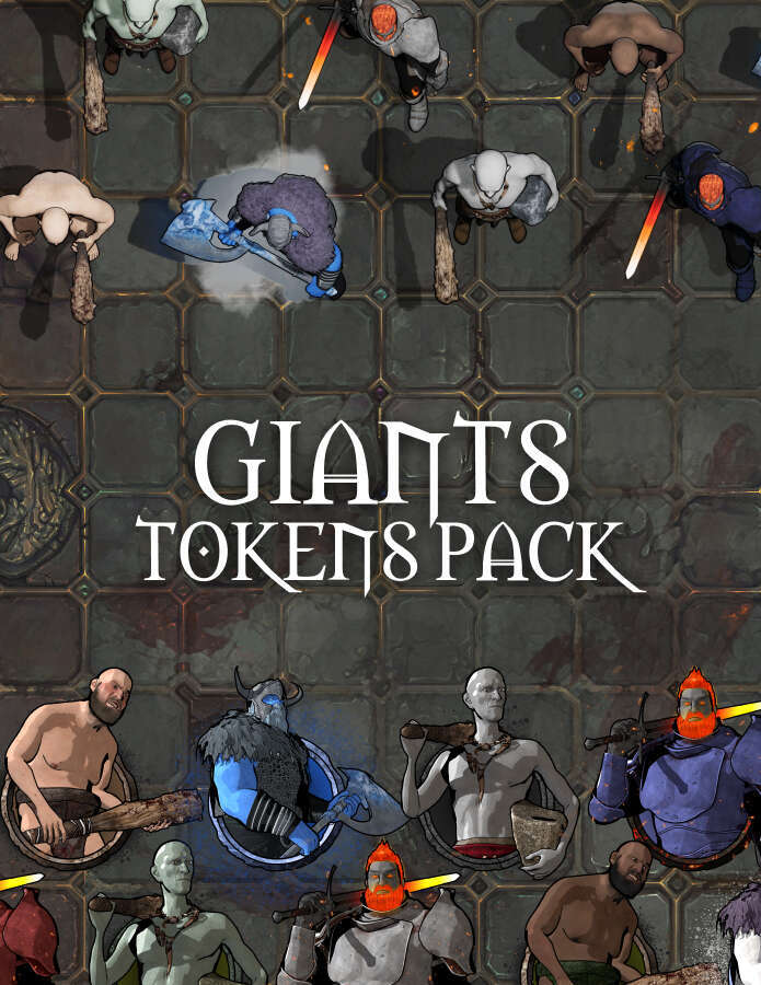 Giants Animated Tokens Pack (36 tokens) - HoloGrounds | Animated Tokens ...