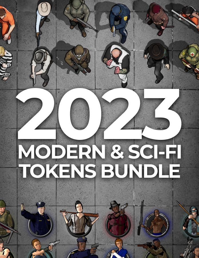 [BUNDLE] HoloHeroes 2023 Modern & Sci-Fi Tokens [BUNDLE] - HoloGrounds ...
