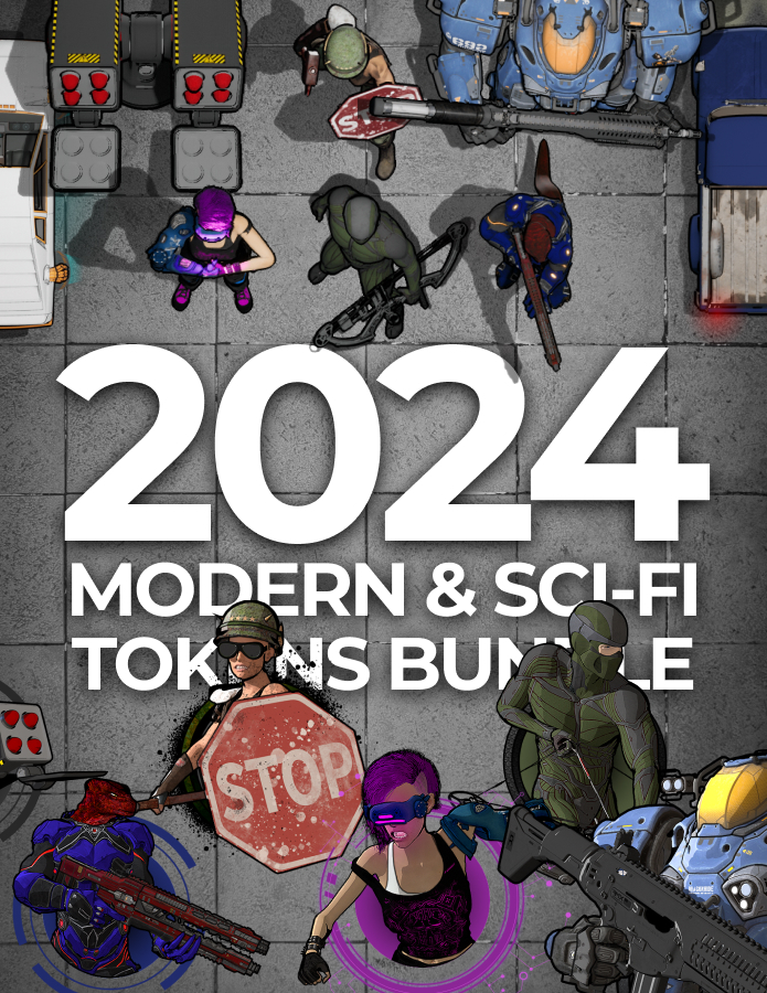 [BUNDLE] HoloHeroes 2024 Modern & Sci-Fi Tokens [BUNDLE] - HoloGrounds ...