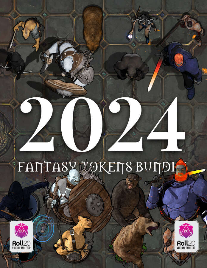 2024 Fantasy Animated Tokens Bundle | Roll20 - HoloGrounds | Roll20 ...