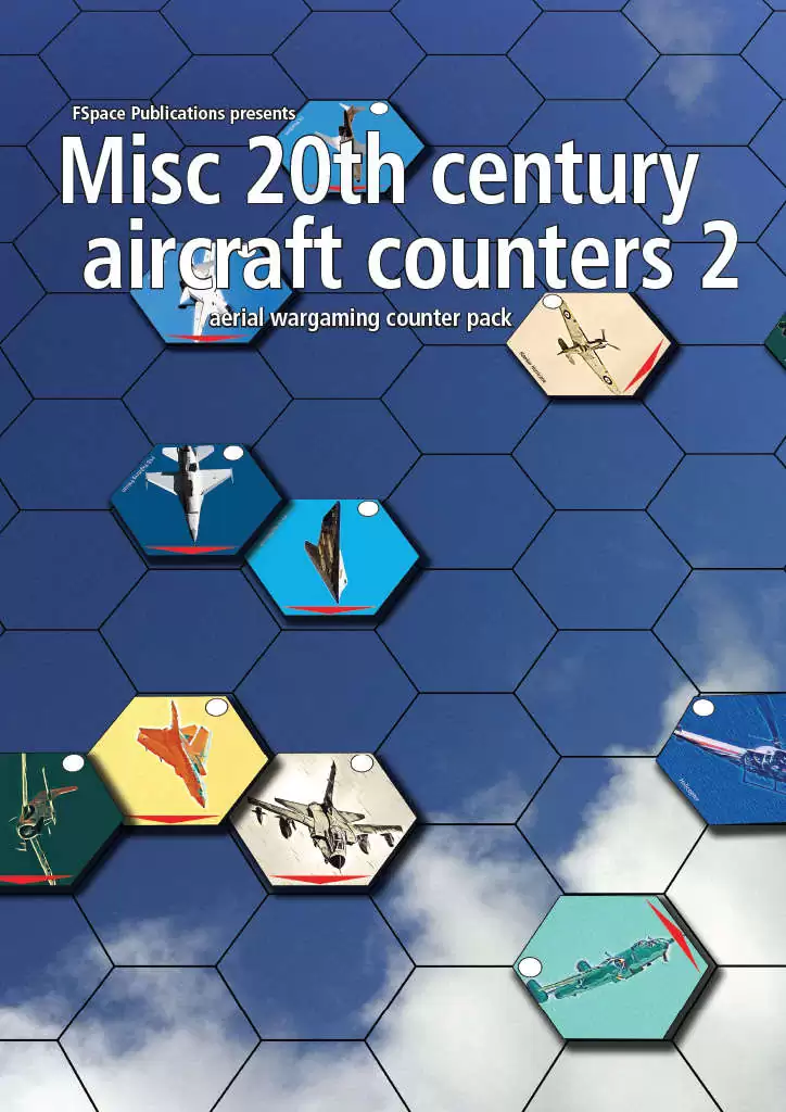 Misc 20th century aircraft counters pack 2 - FSpace Publications ...