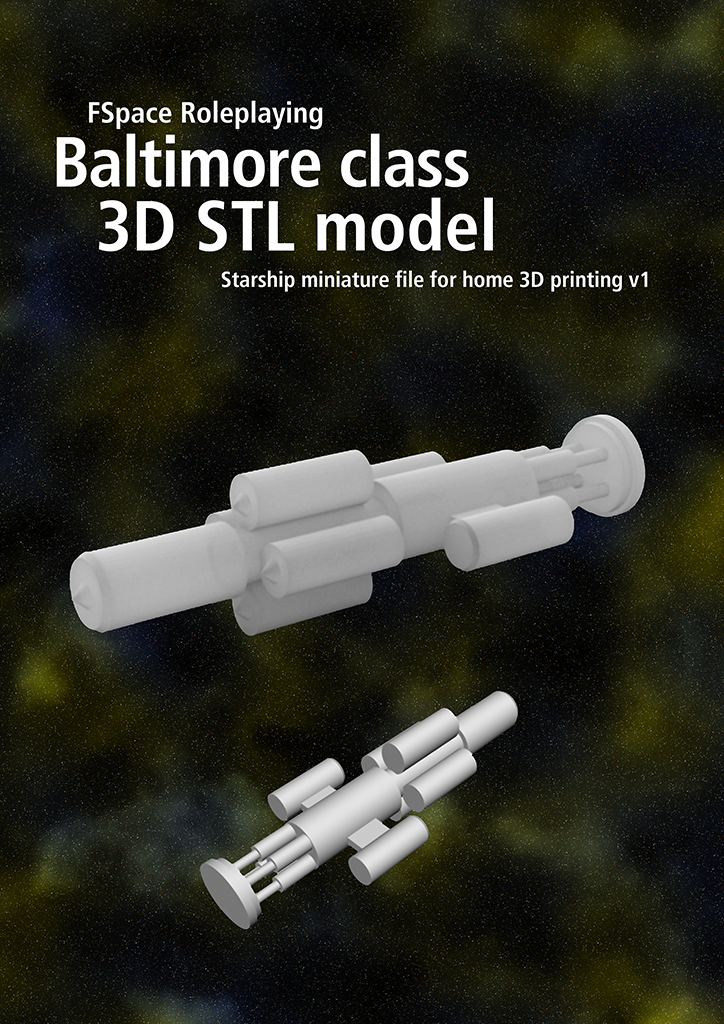 Baltimore class fission v1 3D STL model - FSpace Publications ...