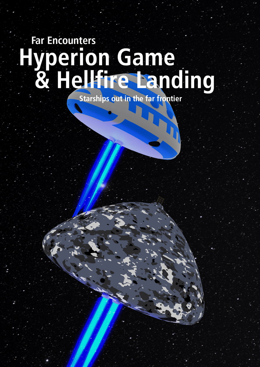 Far Encounters Hyperion Game & Hellfire Landing - FSpace Publications | Generic | DriveThruRPG