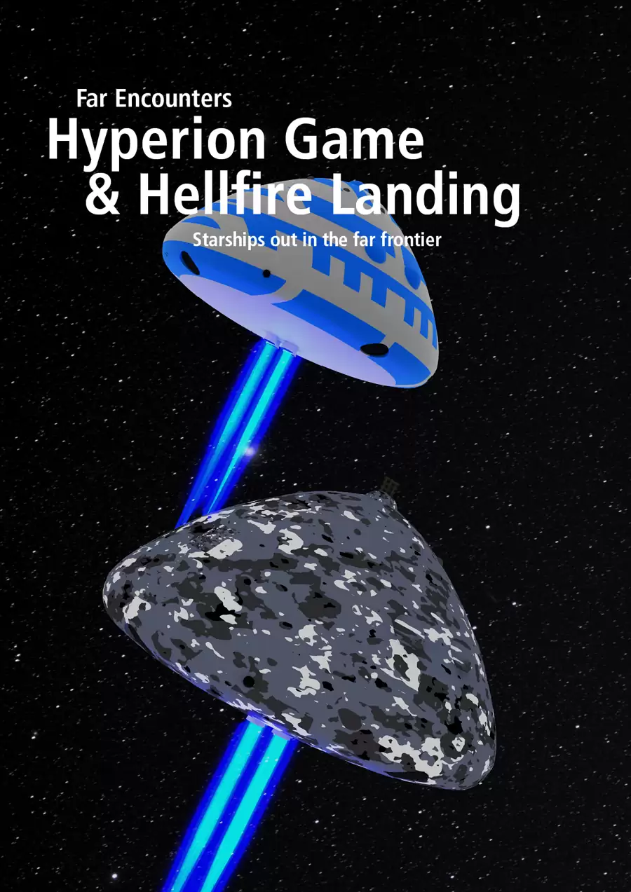 Far Encounters Hyperion Game & Hellfire Landing - FSpace Publications | Generic | DriveThruRPG