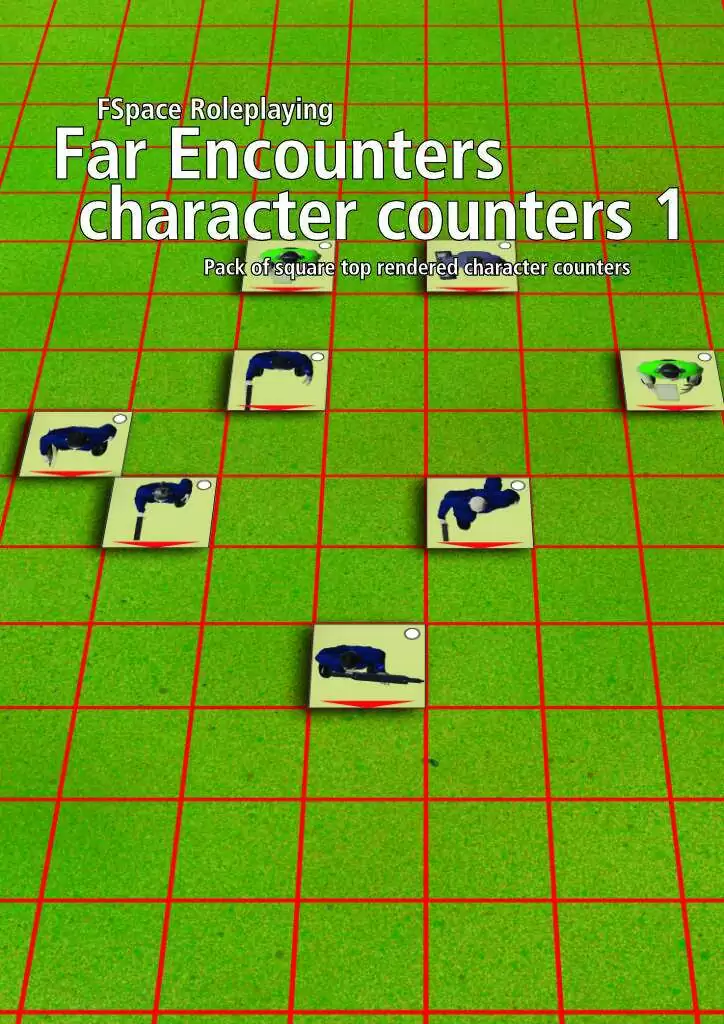 Far Encounters character counters 1 - FSpace Publications | Tabletop ...