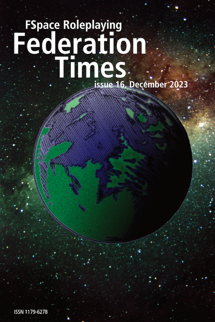 FSpaceRPG Federation Times issue 16 December 2023 - FSpace Publications | FSpaceRPG | DriveThruRPG