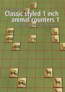 Classic styled 1 inch animal counters 1 - FSpace Publications ...