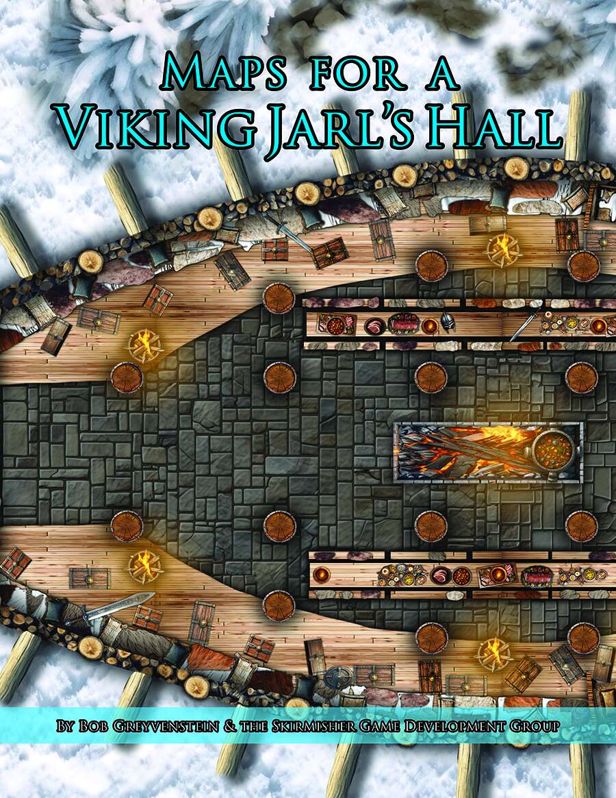 Maps for a Viking Jarl's Hall (36 x 24) - Skirmisher Publishing ...