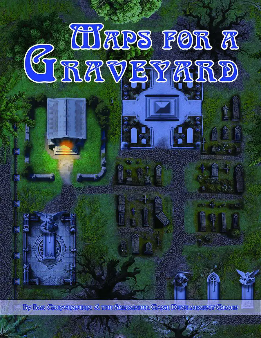 Maps for a Graveyard (36 x 24) - Skirmisher Publishing | Silver Best ...