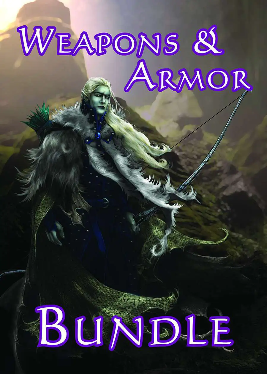 Weapons & Armor [80% OFF BUNDLE] - Skirmisher Publishing | Bundles ...
