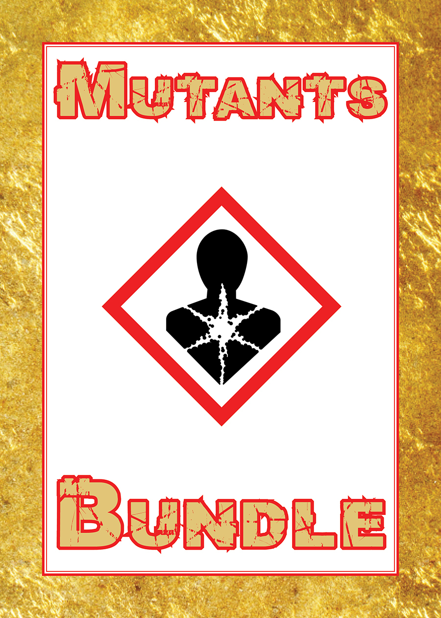 Mutants! [70% OFF [BUNDLE] - Skirmisher Publishing | Wisdom from the ...