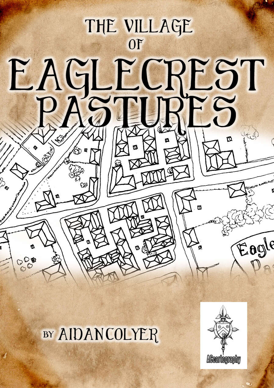 Eaglecrest Pastures village map - ACcartography | DriveThruRPG