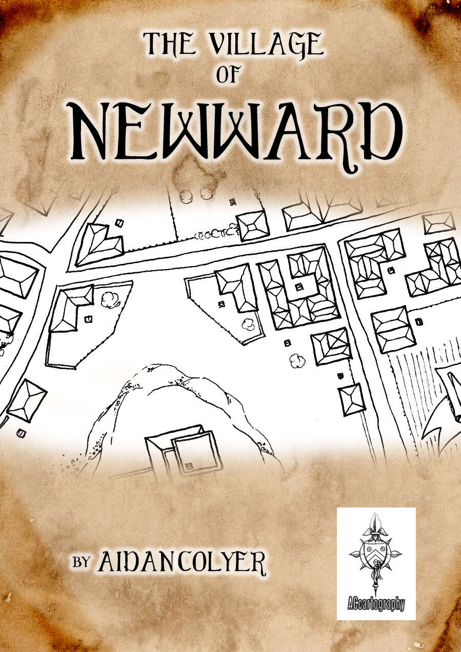 Newward village map - ACcartography | DriveThruRPG